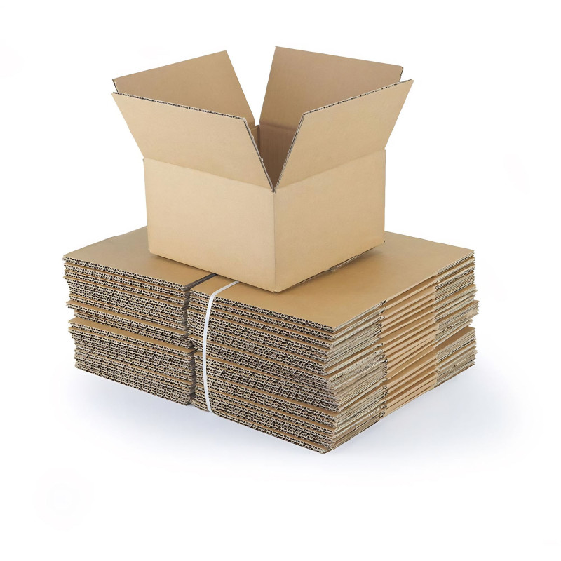 Boite en carton simple cannelure 20x20x11 cm