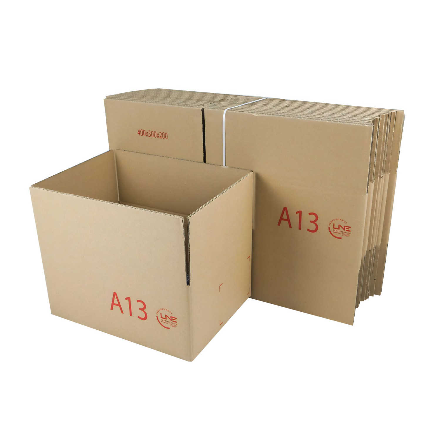 Caisse carton double cannelure GALIA A13 39,5 x 30 x 18 cm