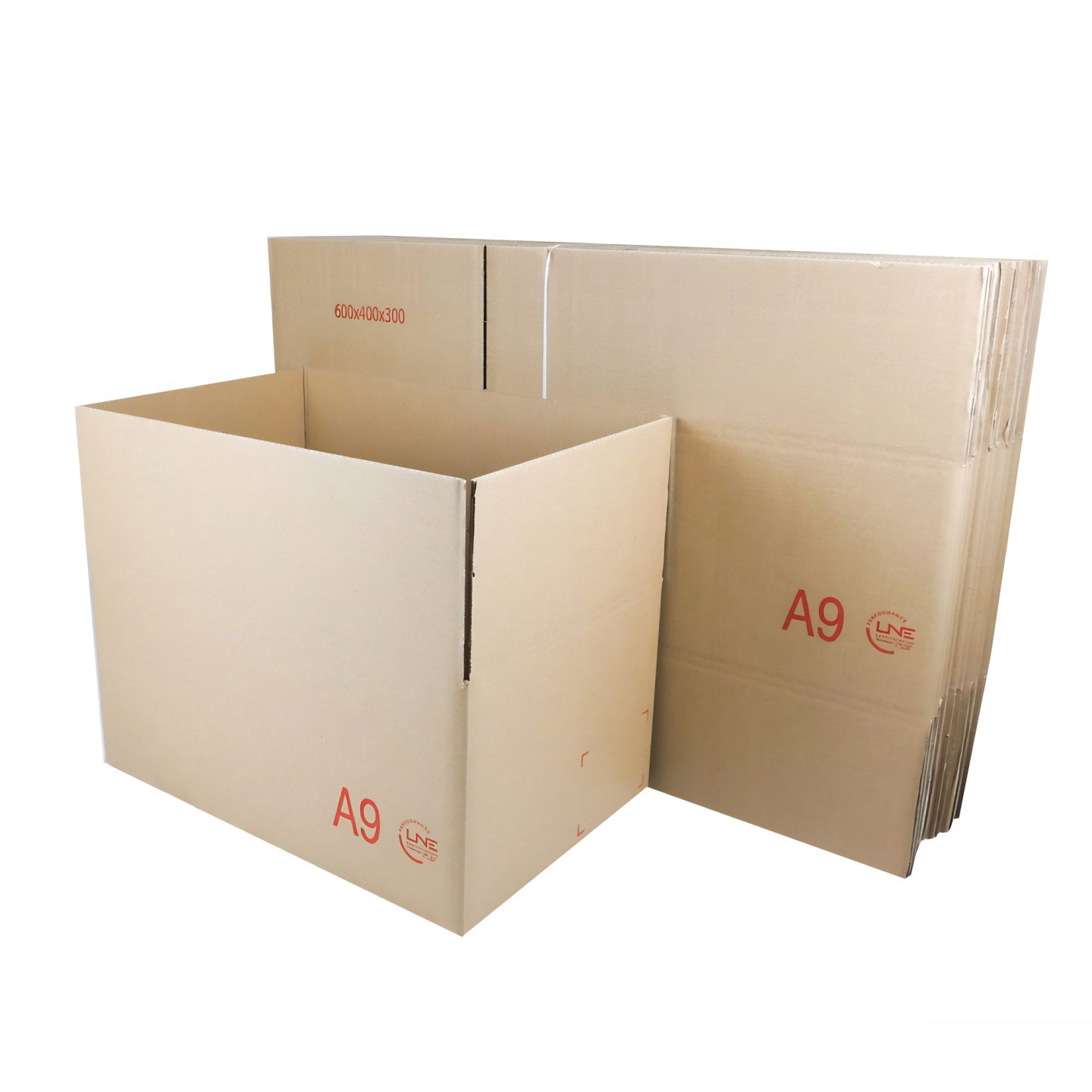 Caisse carton double cannelure GALIA A9 60 x 41 x 27,5 cm