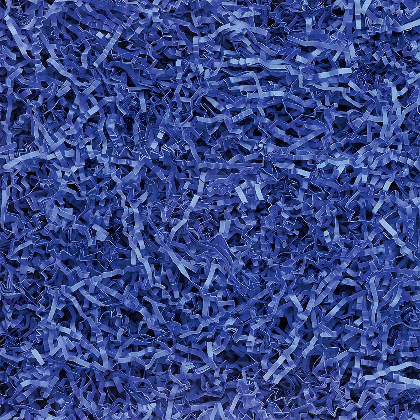 Frisure de calage papier SizzlePak bleu cobalt 10kg pour panier garni