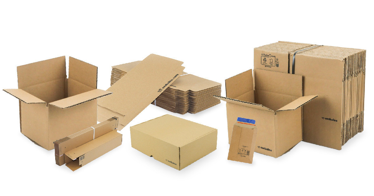 Caisses et boîtes d'expédition en carton