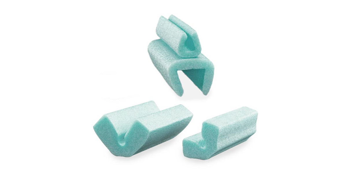 Profilés et coins de protection en mousse